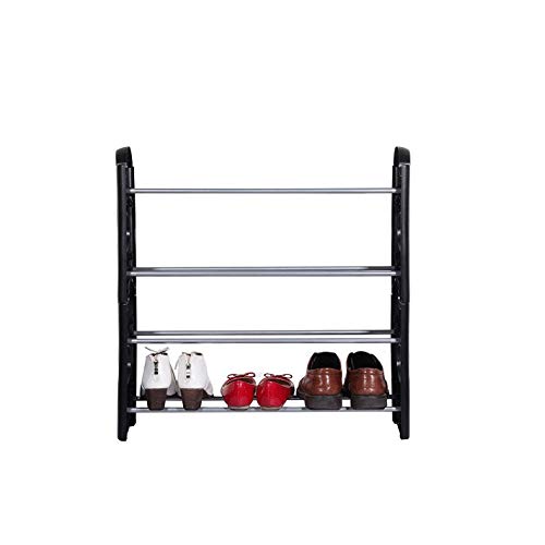 TAZSJG 4 Tiers Shelf Shoes Shoe Rack Storage Organizer Stand Cupboard Tower Exquisitely Designed Durable Gorgeous