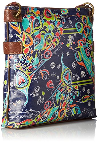 Sakroots Women's Artist Circle, Denim Songbird