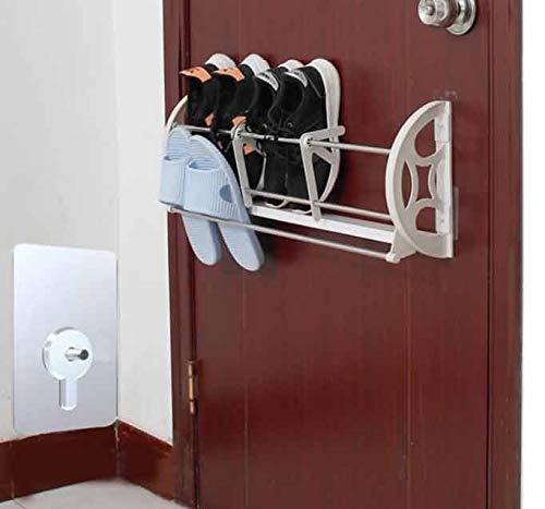 TAZSJG Shoe Rack Home Wall Hanging Type, Shoe Rack Hanging on The Door at The Entrance Door, Storage Artifact