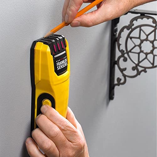 Franklin Sensors ProSensor M50 Professional Stud Finder with 5-Sensors for The Highest Accuracy Detects Wood & Metal Studs with Incredible Speed, Yellow