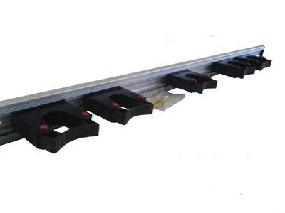 Toolflex Aluminum Rail 90cm (36'') with 5 Mounted Tool Holders. 473-556-1