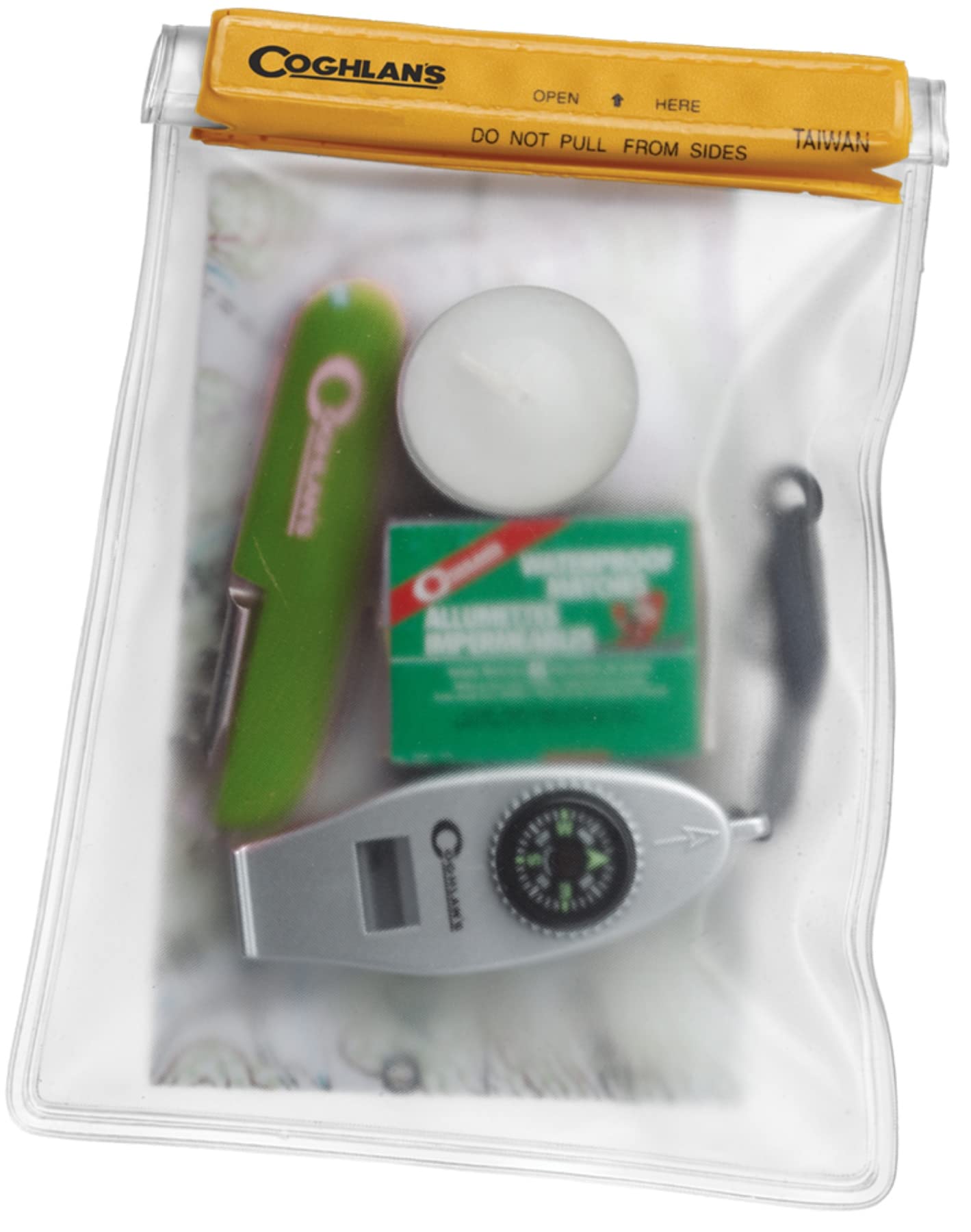 Coghlan's 8415 5" X 7" Clear PVC Water-Resistant Pouch Dry Bag