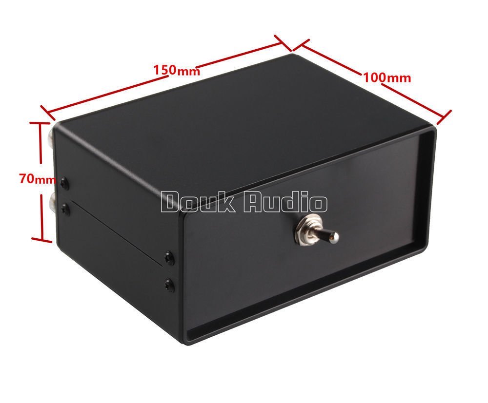 Nobsound Stereo 2(1)-in-1(2)-Out Amplifier/Speaker Banana Female Audio Splitter/Switcher Passive Selector
