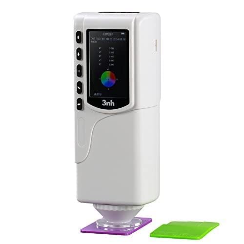 Handheld Colorimeter Color Difference Meter with Built-in White Plate 4mm Measuring Aperture