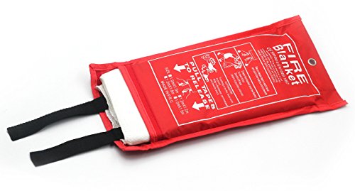 Gihunk Welding Blanket Heavy Duty Fiberglass Fire Blanket Protect Work Area from Sparks (60 x 40 inches)