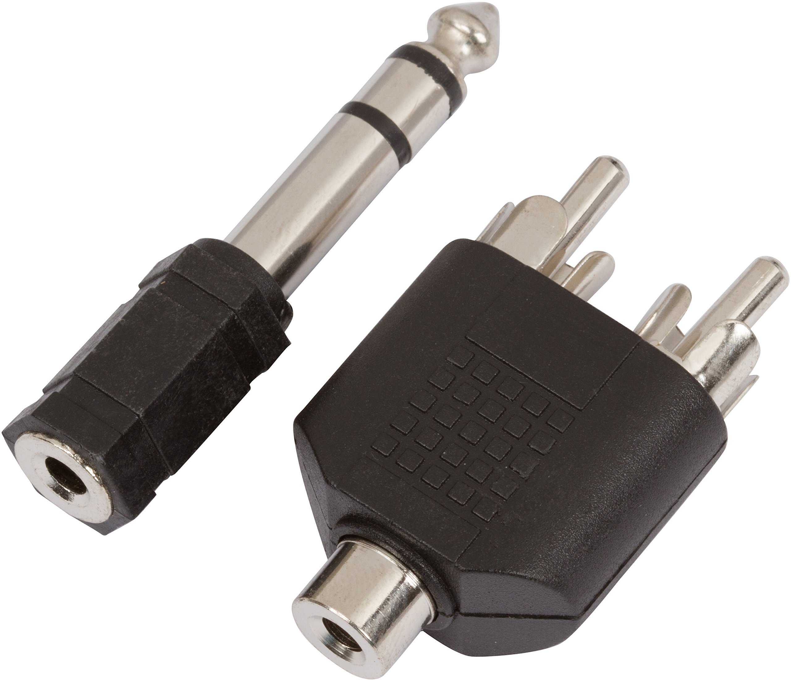 ClearClick USB Audio Recording Cable - Record From Cassette Tape Players, Vinyl Record Turntables - 3.5mm, RCA, 1/4", 1/8"