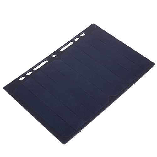 Chinaboy 5W 5V 1000mA Solar Cell Solar Panel Powerbank for 5V Phone Battery Charger Hanging on Notebook, Backpack