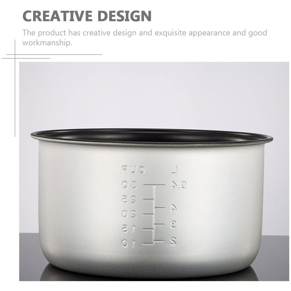 DOITOOL Inside Pot Inner Cooking Pot Rice Cooker Inner Pot Rice Cooker Liner Non- stick Rice Cooking Container Rice Cooker Pot Electric Cooker Accessory Style B Pressure Cooker Inner Pot Rice Cooker Accessories