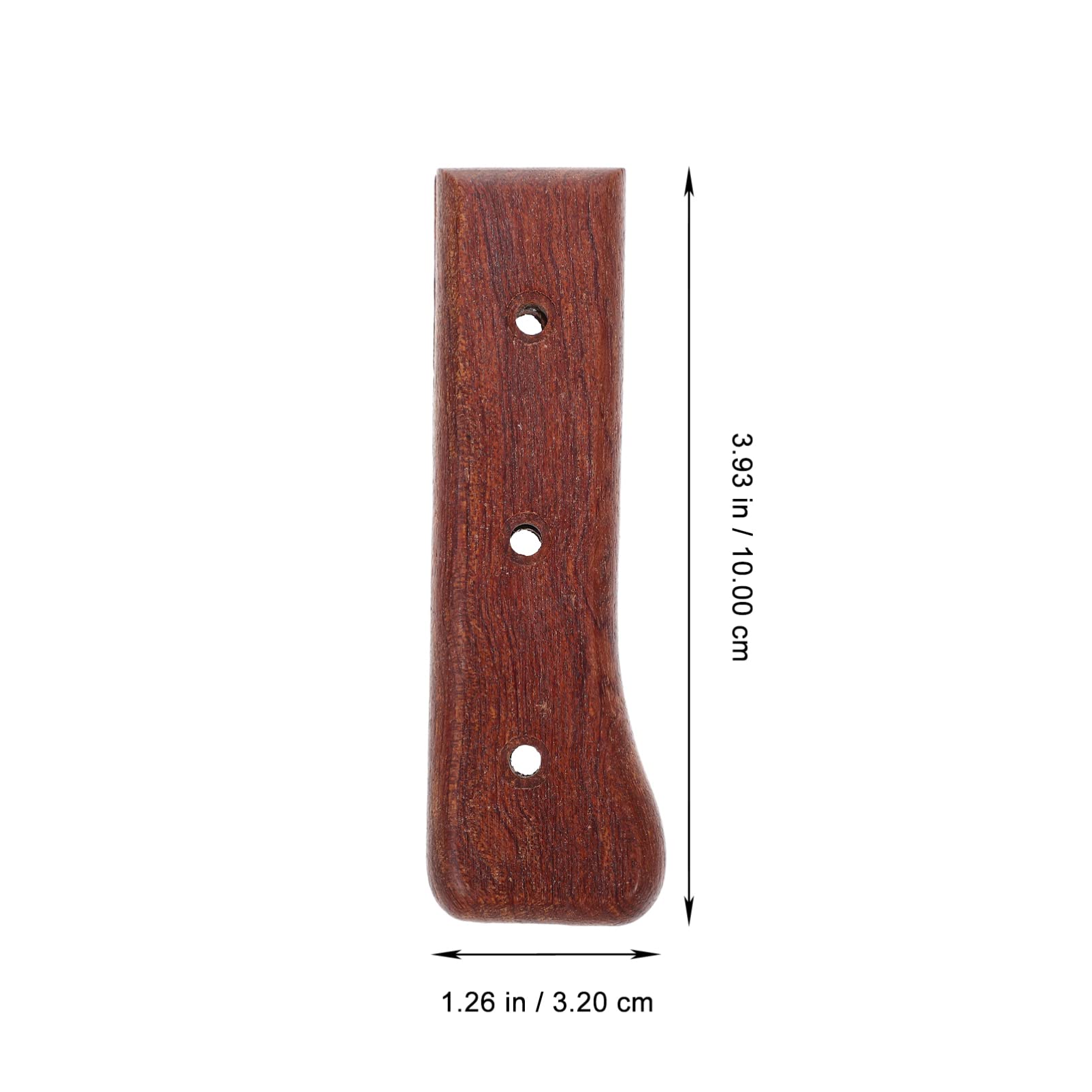 DOITOOL 2Pcs Wood Knife Scales Kitchen Knife Handle Replacement Kitchen Repair Handle for Sashimi Natural Wood Handle Replacement