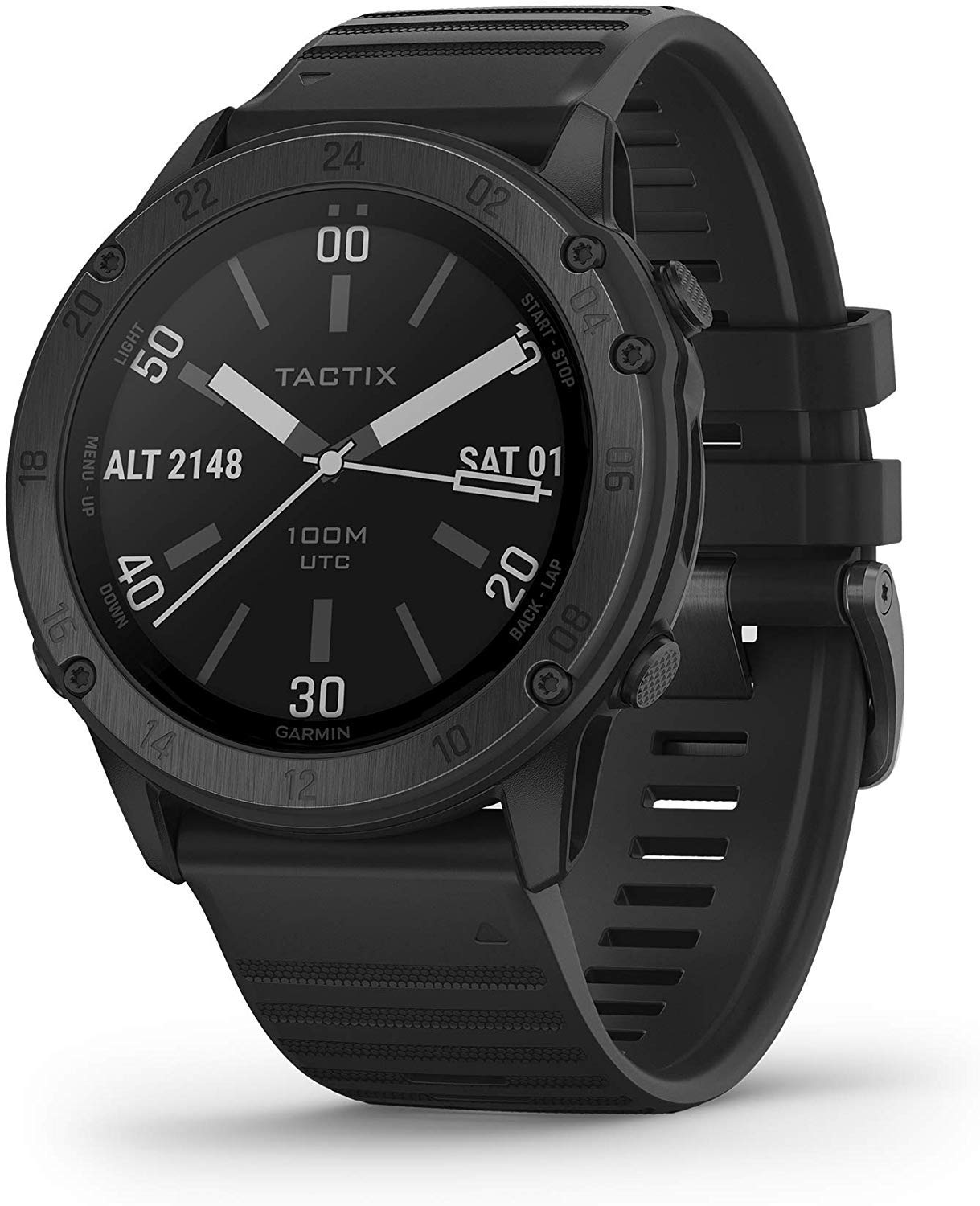 Wearable4U - Garmin tactix Delta, Premium GPS Smartwatch with Specialized Tactical Features, Designed to Meet Military Standards with Ultimate Power Pack Bundle (Black)