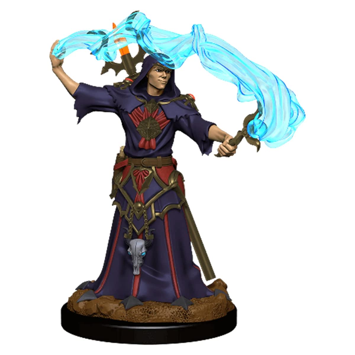 WizKids Pathfinder Deep Cuts Unpainted Miniatures: Wave 11: Male Human Sorcerer