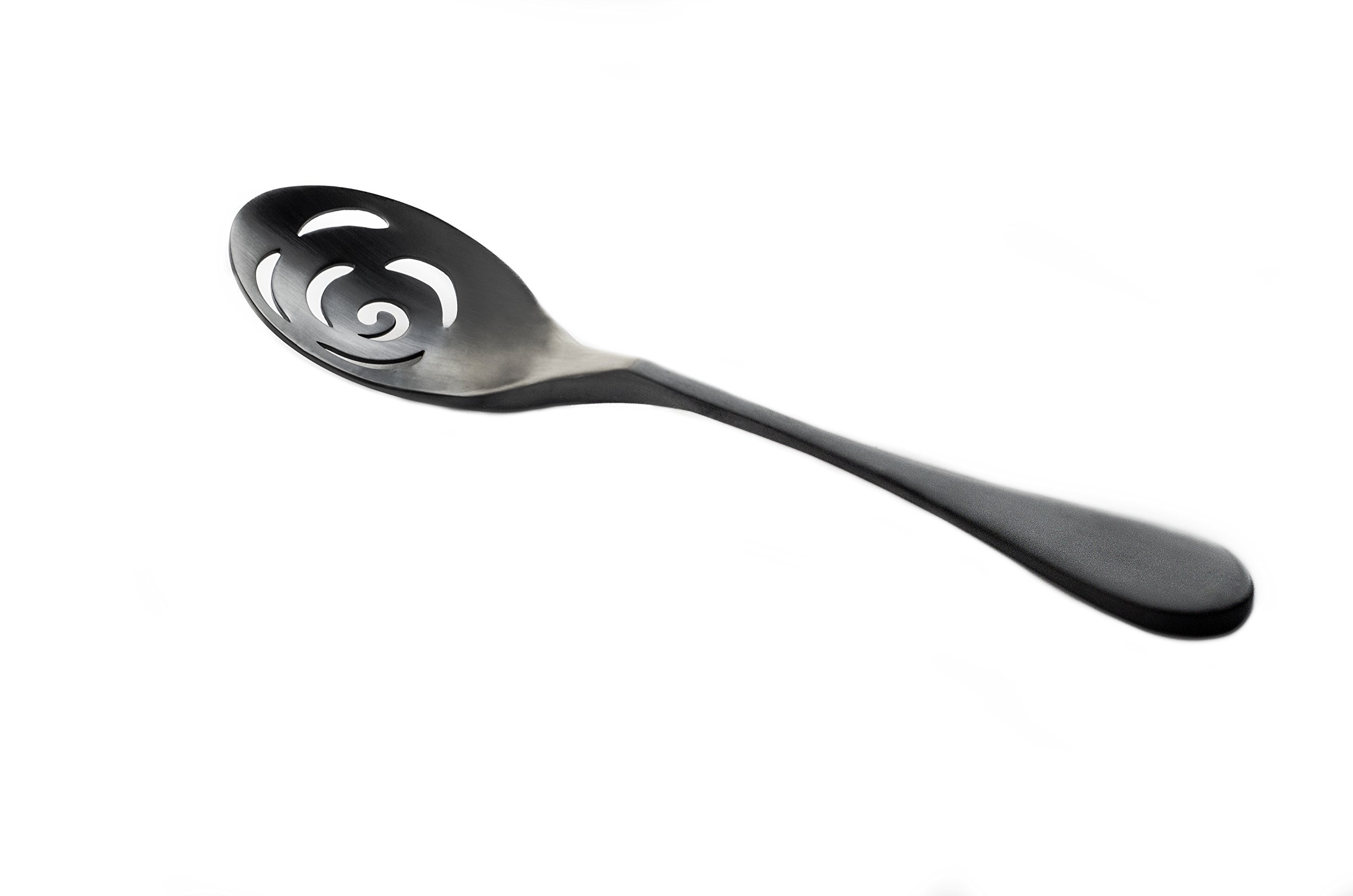 Knork Titanium Coated Stainless Steel Serving Set, Matte Black