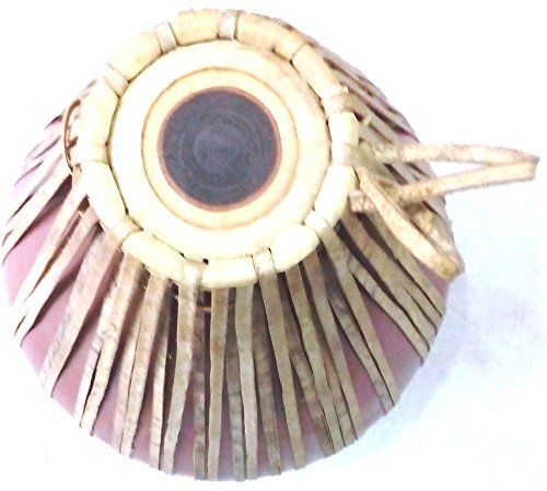 VRINDAVANBAZAAR.COM Brown Fiber Mridangam with Cloth Cover