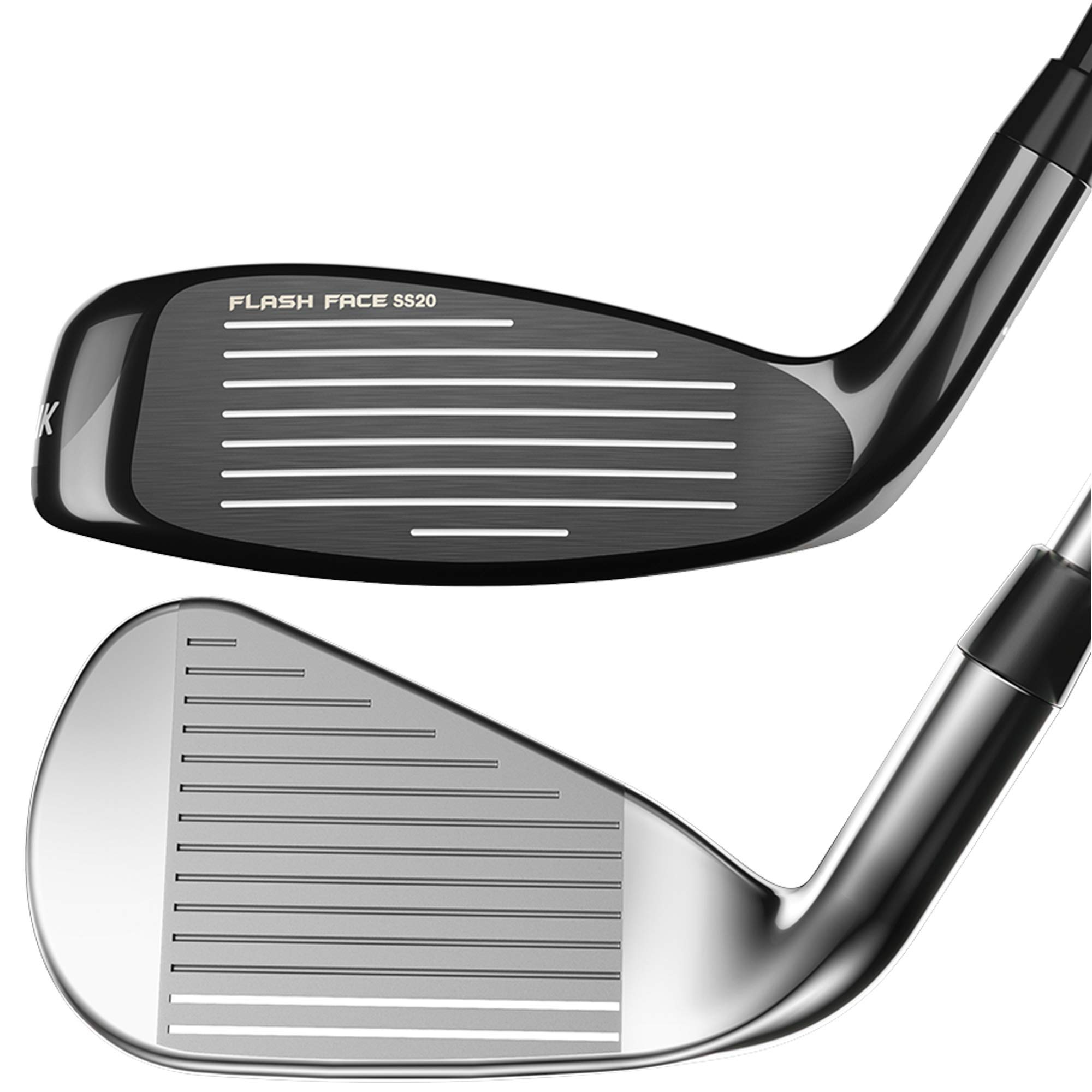 Callaway Golf 2020 Mavrik Max Hybrid Iron Combo Set (Set of 8 Clubs: 3H, 4H, 5IR - PW, Left Hand, Graphite, Regular)
