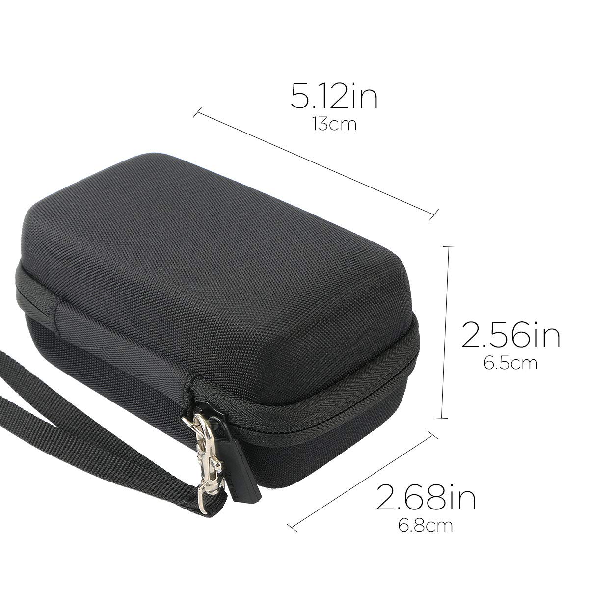 co2CREA Hard Travel Case Replacement for Andis 17150 Profoil Lithium Foil Shaver (Black Case -Smaller)