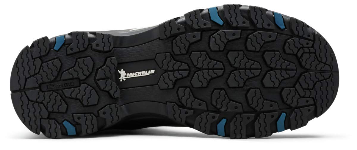 Columbia Men's Bugaboot Plus IV Omni-Heat, Black/Phoenix Blue, 9