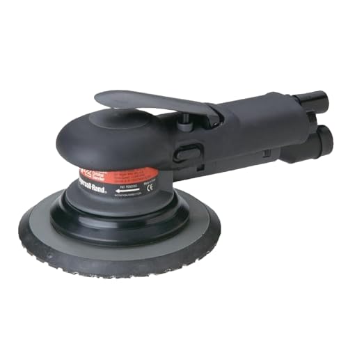 Ingersoll Rand 4151 Random Orbital Air Sander, 3/16" Orbit, 6" Vinyl Pad, 12,000 RPM, 0.2 HP