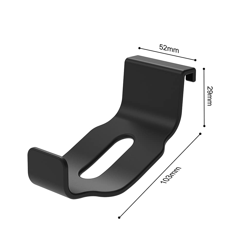 Controller Holder for PS5, arVn 2Packs Headset Hanger Holder Controller Stand Mount for Playstation 5 Console & Xbox Series X/S Controllers & Gaming Headphones, No Screws & No Adhesive Tape – Black