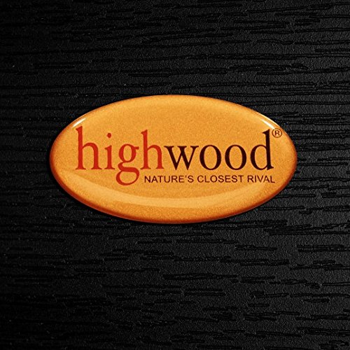 highwood AD-OTL1-BKE Adirondack Folding Ottoman, Black 19W x 20D x 13H in.