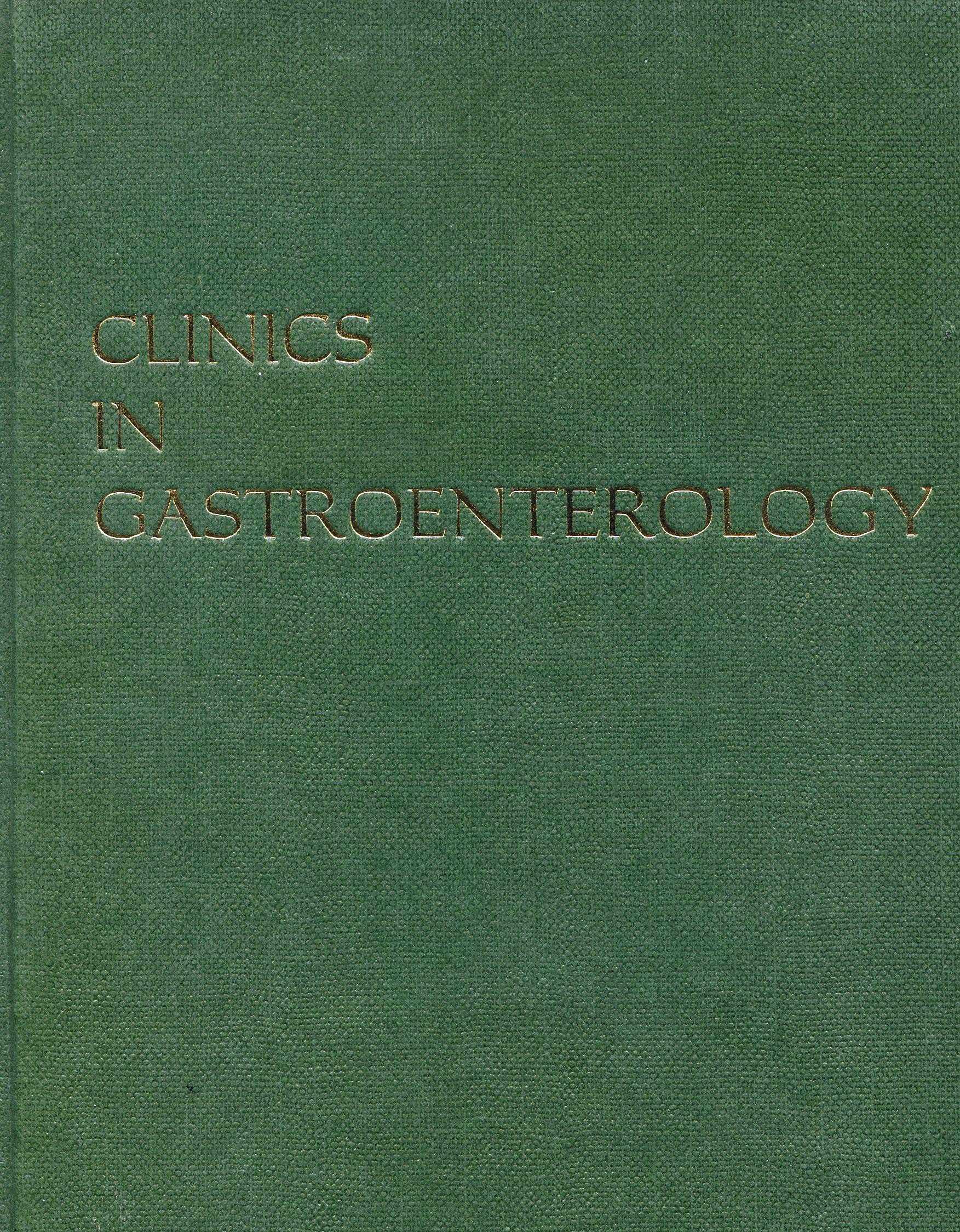 Clinics in Gastroenterology/Volume 1/Number 1/The Exocrine Pancreas by Howat, Henry T.