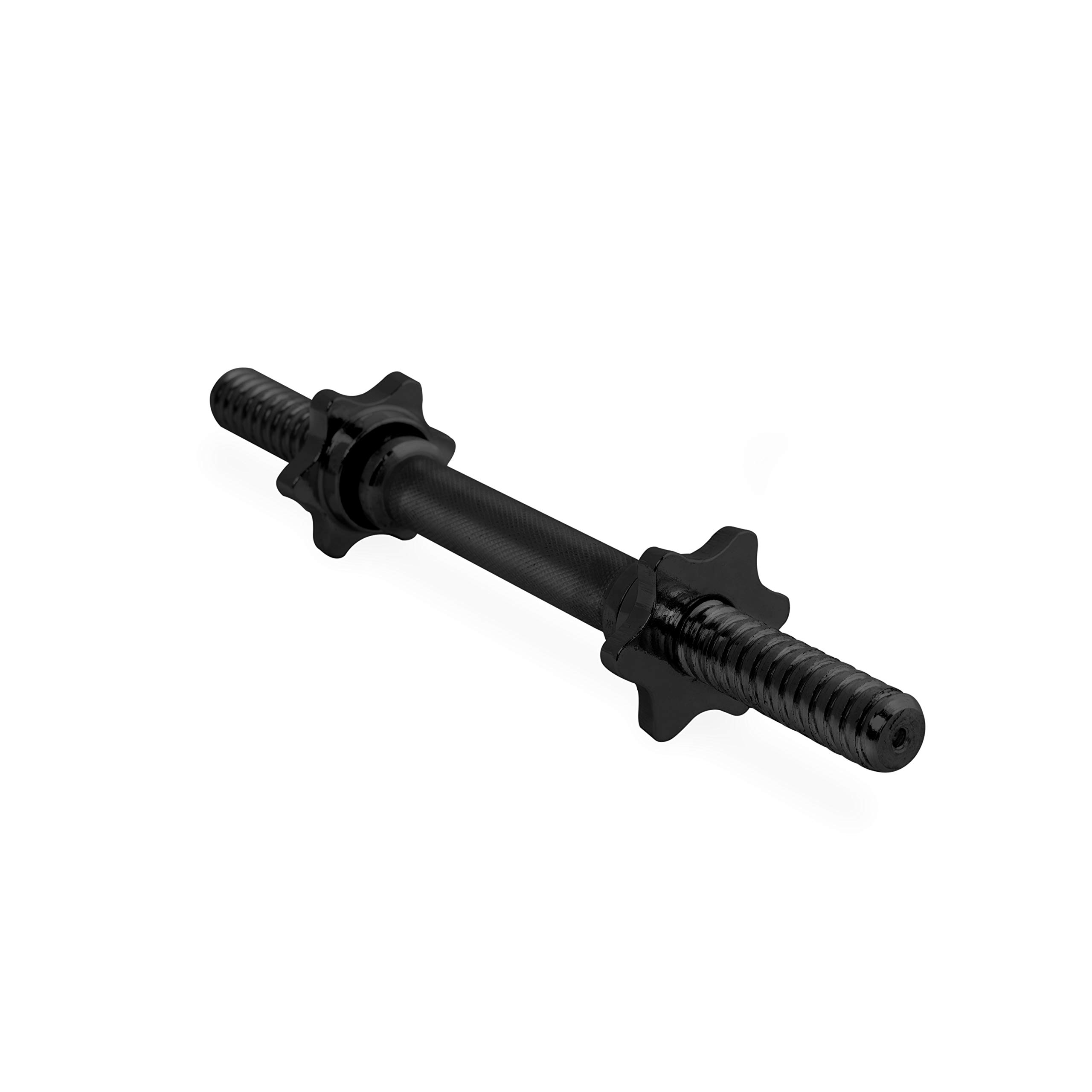 CAP Barbell 14" Standard Threaded Dumbbell Handle, Black,Black, Single