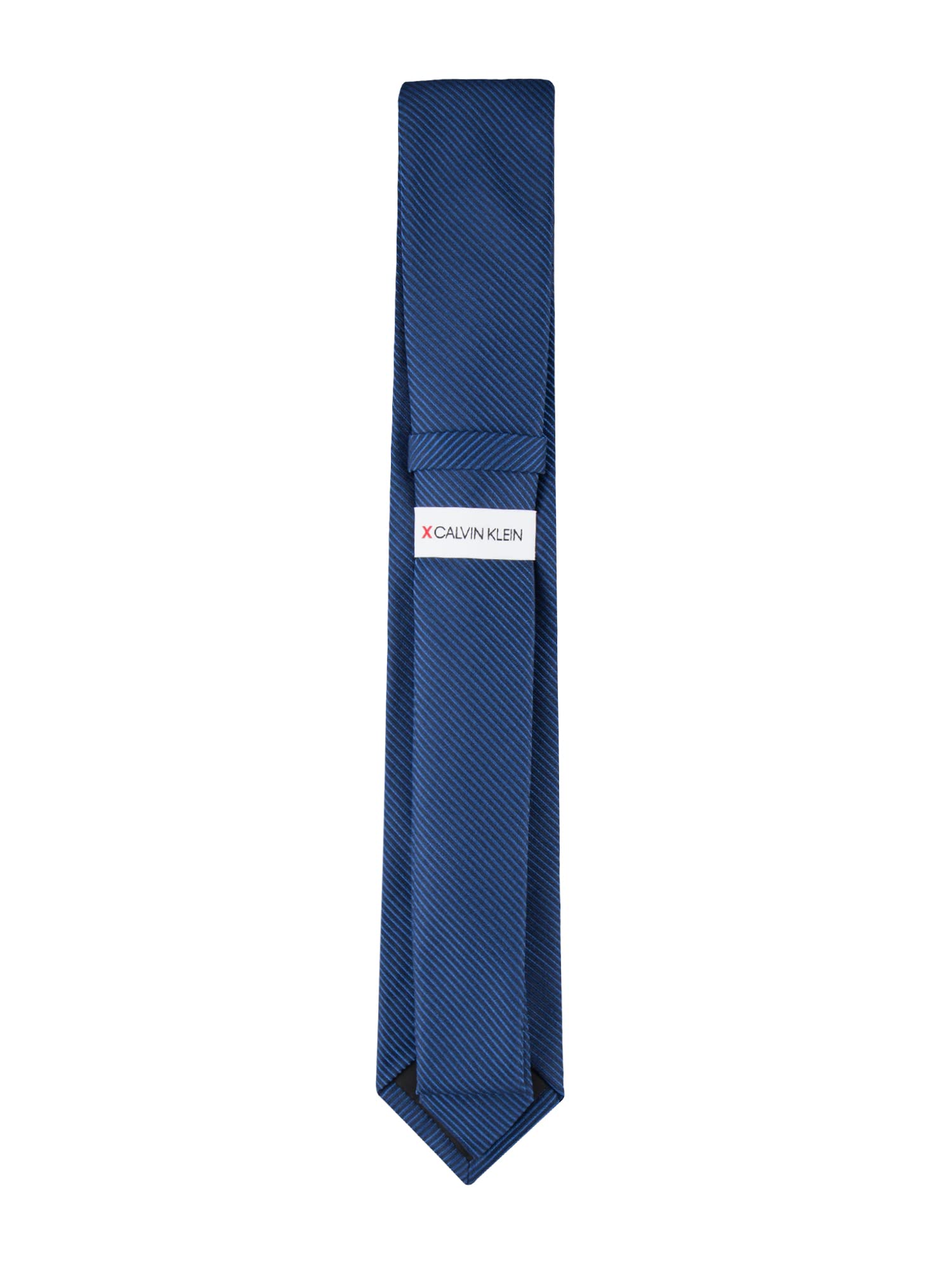 Calvin Klein Men's King Cord II Neck Tie, Navy, One Size