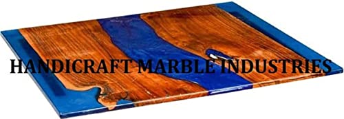 Epoxy Table, Epoxy Resin River Table, Live Edge Wooden Table, Natural Wood, Dining table, Natural Epoxy Table, Resin Table