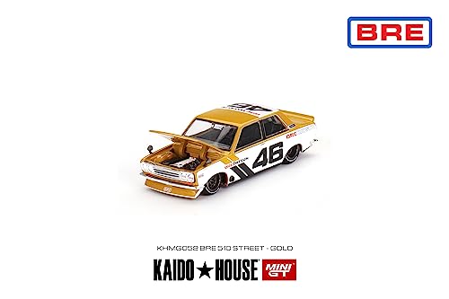 MINI GT Datsun 510 Pro Street BRE V3 Kaido House Special 1/64 Diecast Model Car KHMG052