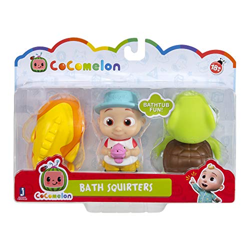 Cocomelon Bath Squirters (Shark, Turtle, JJ), WT80125