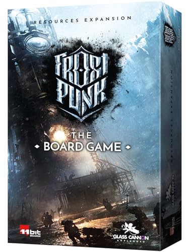 Rebel Studio Frostpunk The Board Game Resources Expansion - 98 Plastic Miniatures, Deluxe Component Upgrade for Enhanced Gameplay Aesthetics! Ages 16+, 1-4 Players, 120-150 Minute Playtime