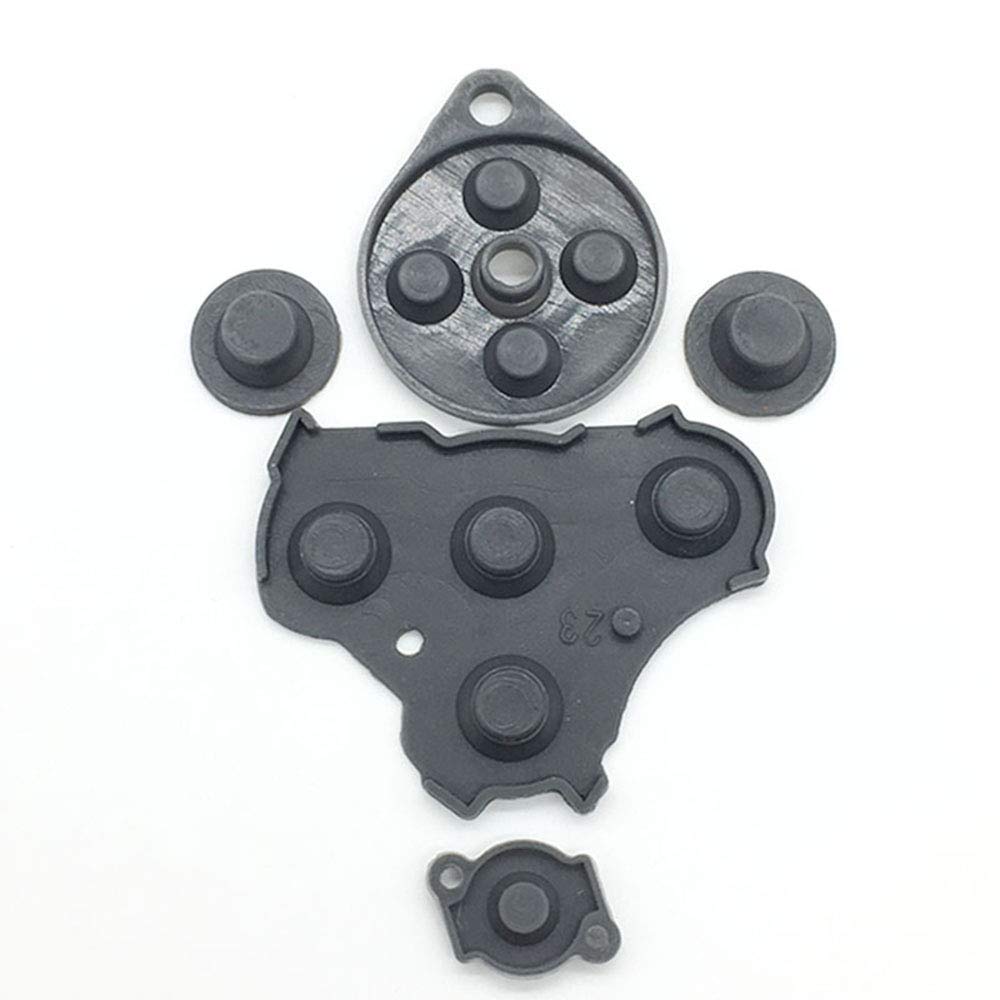 Replacement Silicone Rubber Pad Conductive Adhesive Right Button Keypad for Nintendo NGC Controller