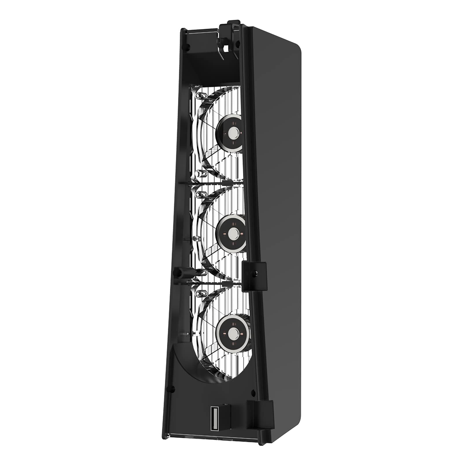 Cooling Fan for PS5 Accessories, Temperature Cooler Fan USB External 3 Fan for Sony Playstation 5 Upgraded Quiet Cooler Fan Console playstation 5 host accessories Cooling 3 Cooler Fans with LED Light