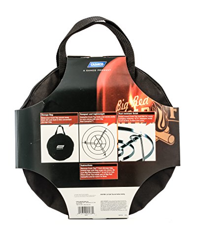 Camco 58038 Red Big Campfire Cooktop