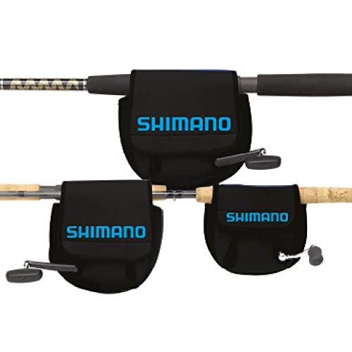 Shimano Neoprene Reel Cover; Large; Black