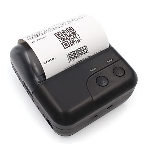 GAELOP DFHBFG 80mm Mini Thermal Printer Receipt Printer BT Connection ESC/POS Command Compatible with Windows Android iOS