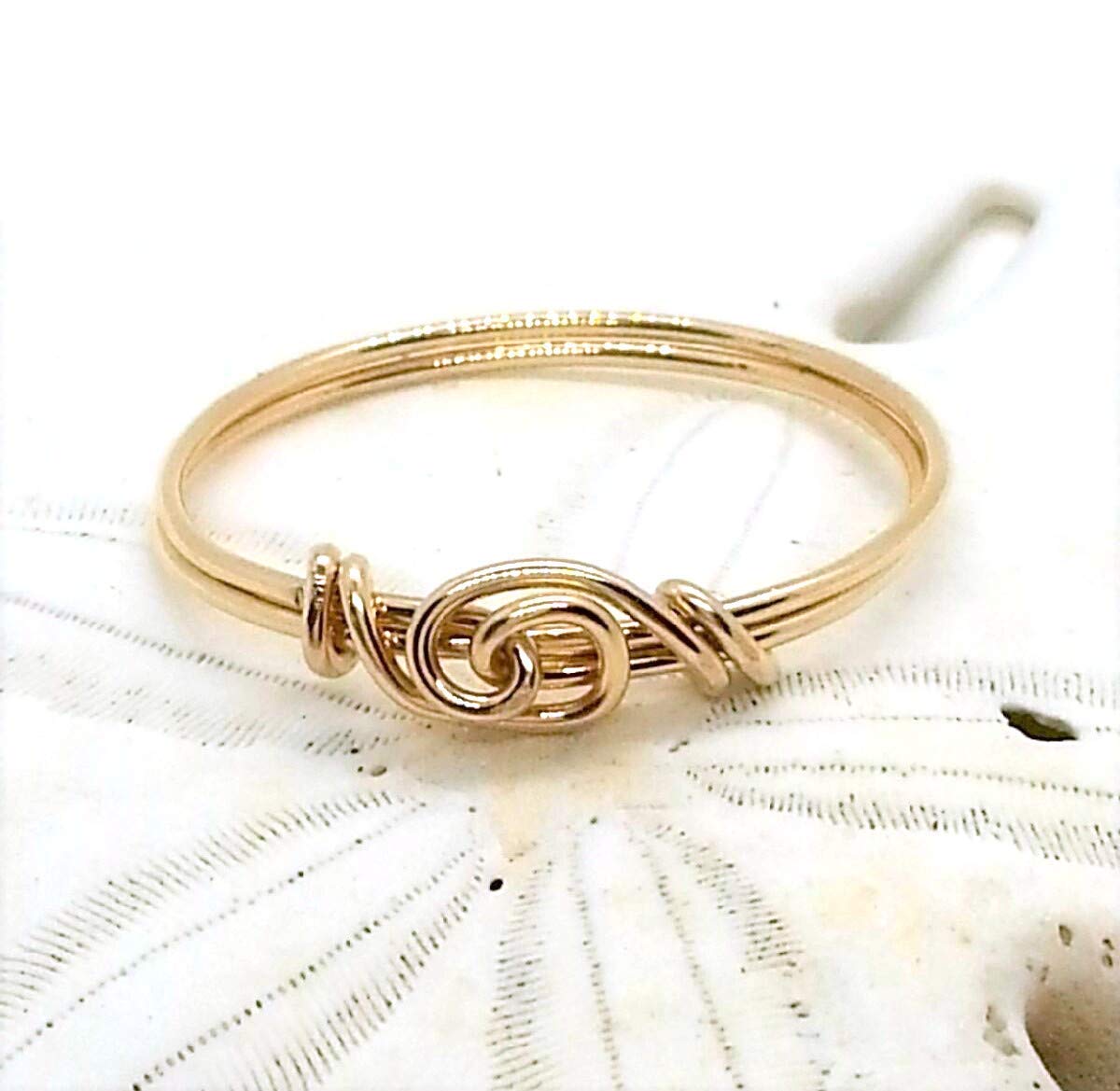Ring Thumb Ring Pinkie Ring - .925 Sterling Silver or 14 K Gold Filled - Sizes 4, 5, 6, 7, 8, 9, 10, 11, 12