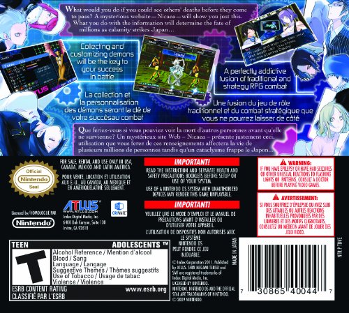 Shin Megami Tensei: Devil Survivor 2 - Nintendo DS