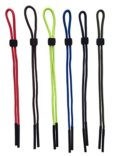 CandyHome 6 Pcs Sunglass Straps, Glasses Holder Sunglasses Strap, Chums Glasses Strap for Men and Women