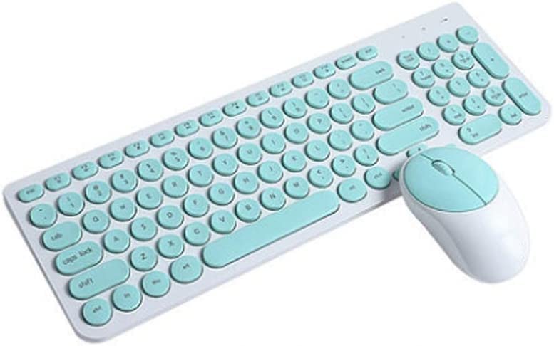 EYEARN Wireless Gaming Keyboard + Slim, Durable, Ergonomic, Silent, Waterproof, Silent Key + Backlit Wireless Keyboard (Color : C) Easy to Carry, Feel Comfortable