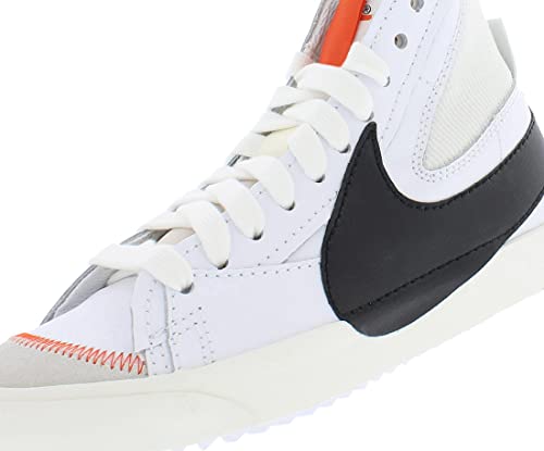 Nike Blazer Mid '77 Jumbo Unisex Shoes Size 8, Color: White/Black/Pearl White