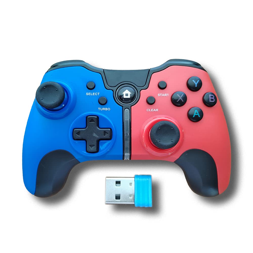 Wireless Game Joystick Controller, YILIKANG 2.4GHZ Gaming Joystick Controller Gamepad Remote Compatible with Android IOS Phones and Tablets, PS3, PC Windows XP/7/8/10