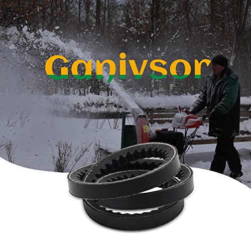 Ganivsor Replacement Cogged Auger Drive Belt for Toro Snow throwers 37-9080 379080