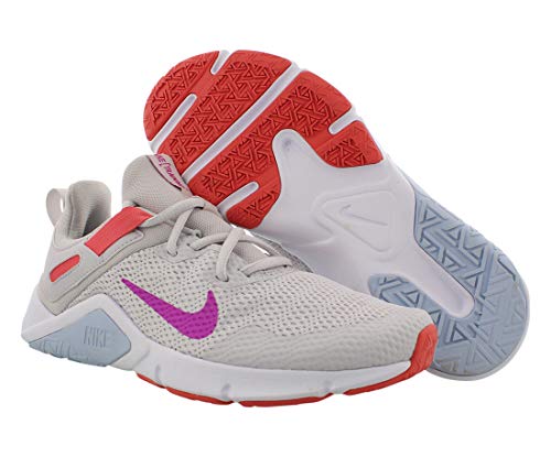 Nike Legend Essential Womens Shoes Size 5, Color: Vast Grey/Fire Pink