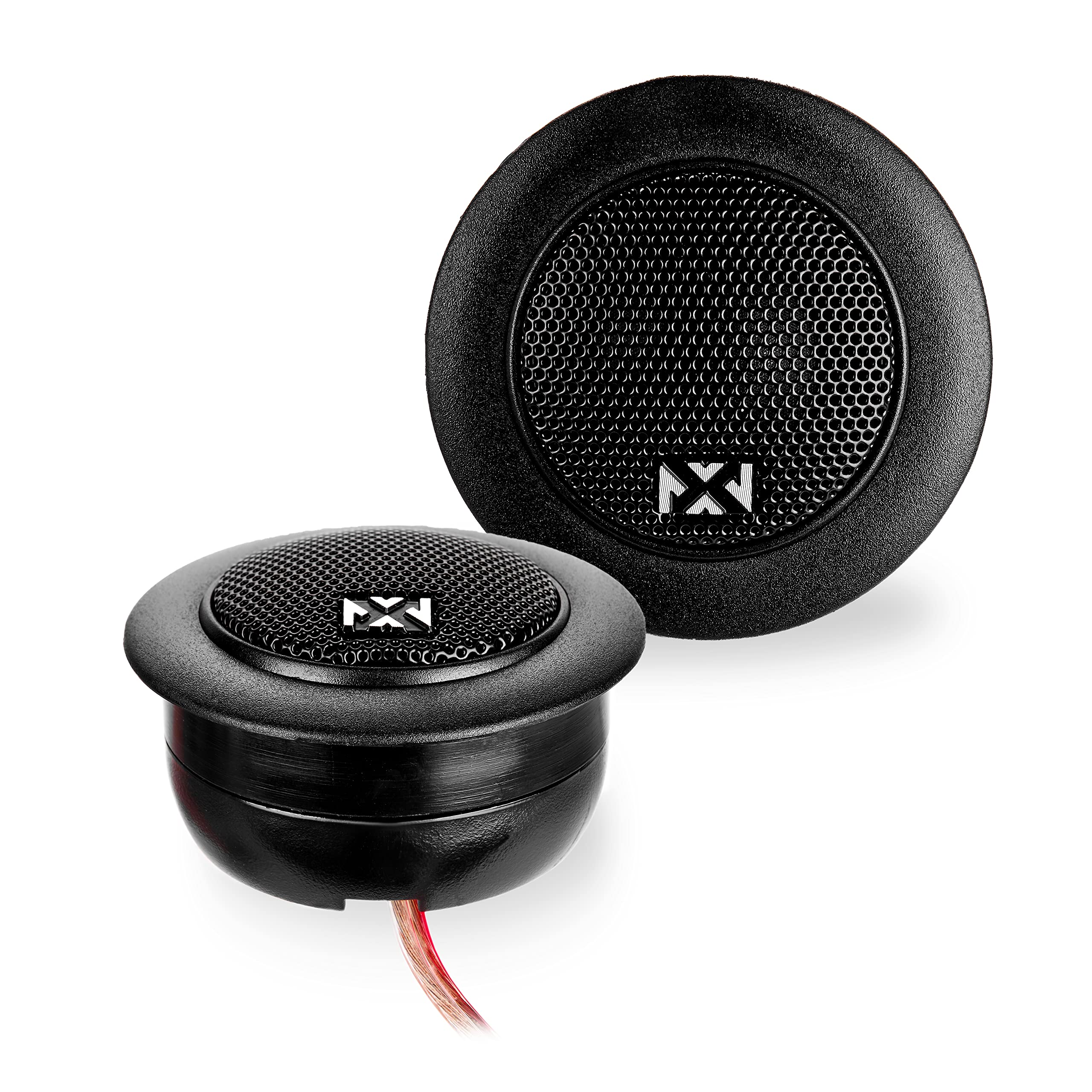 NVXยฎ VSP65KIT 6.5" Premium Car Speakers, 750W Max, 250W RMS, 2-Way 6-1/2 inch Component System w/ 1" Silk Dome Tweeters & Passive X-Overs, Easy to Install in Cars/Trucks/Doors (Pair)