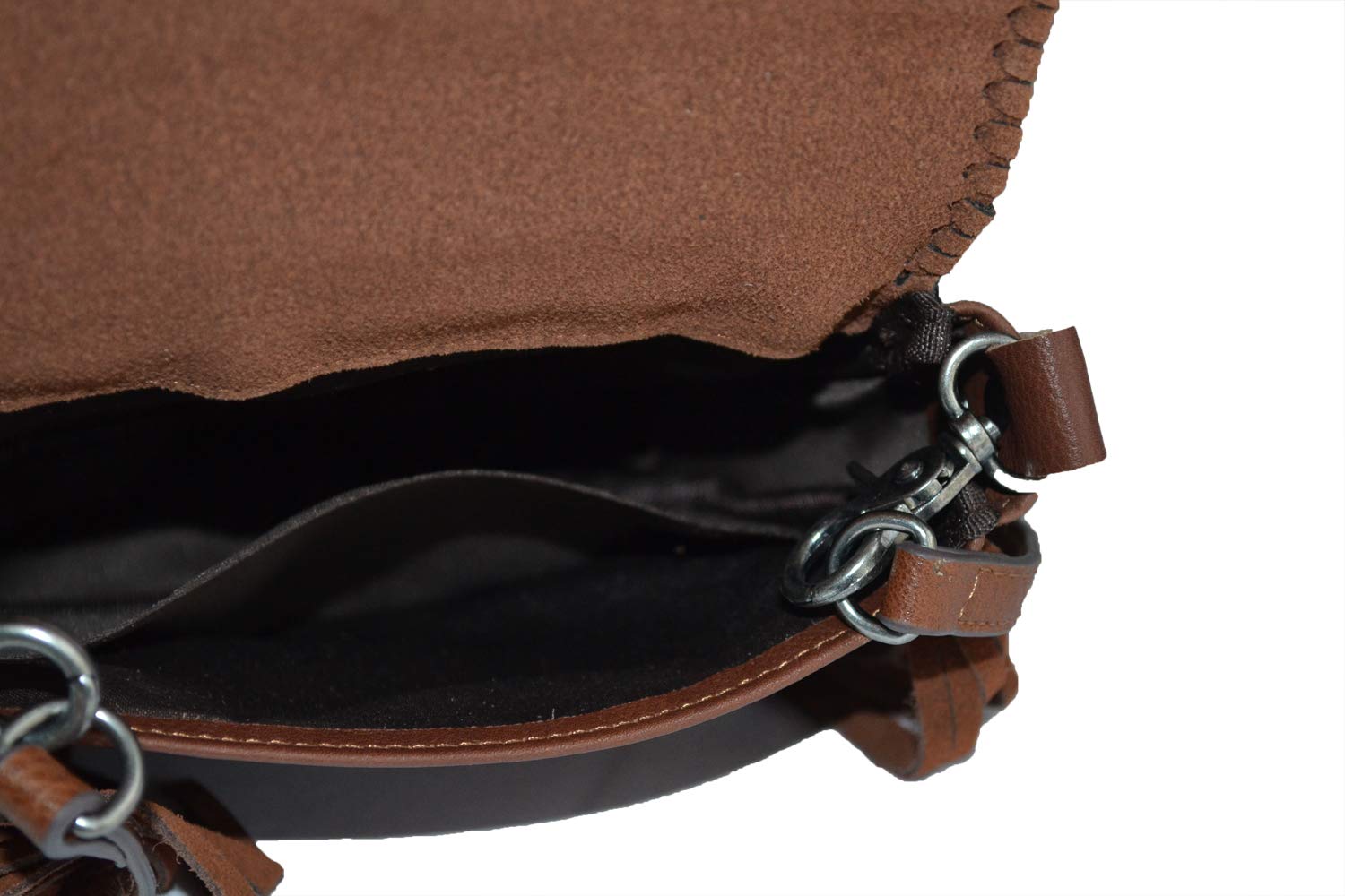 womens cross body bag western cowgirl floral tooled shopper purse brown