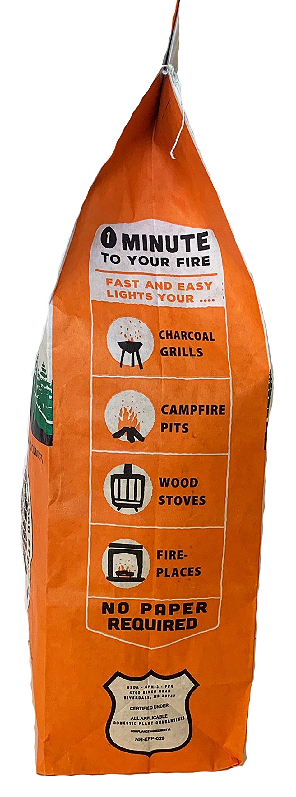 Stump Chunks: SC-3 0.3 Cu Ft Kindling & Fire Starters - Natural Fire Kindling Wood Sticks & Firewood Starter - Firestarter Sticks from Recycled Tree Stumps - Medium Bag