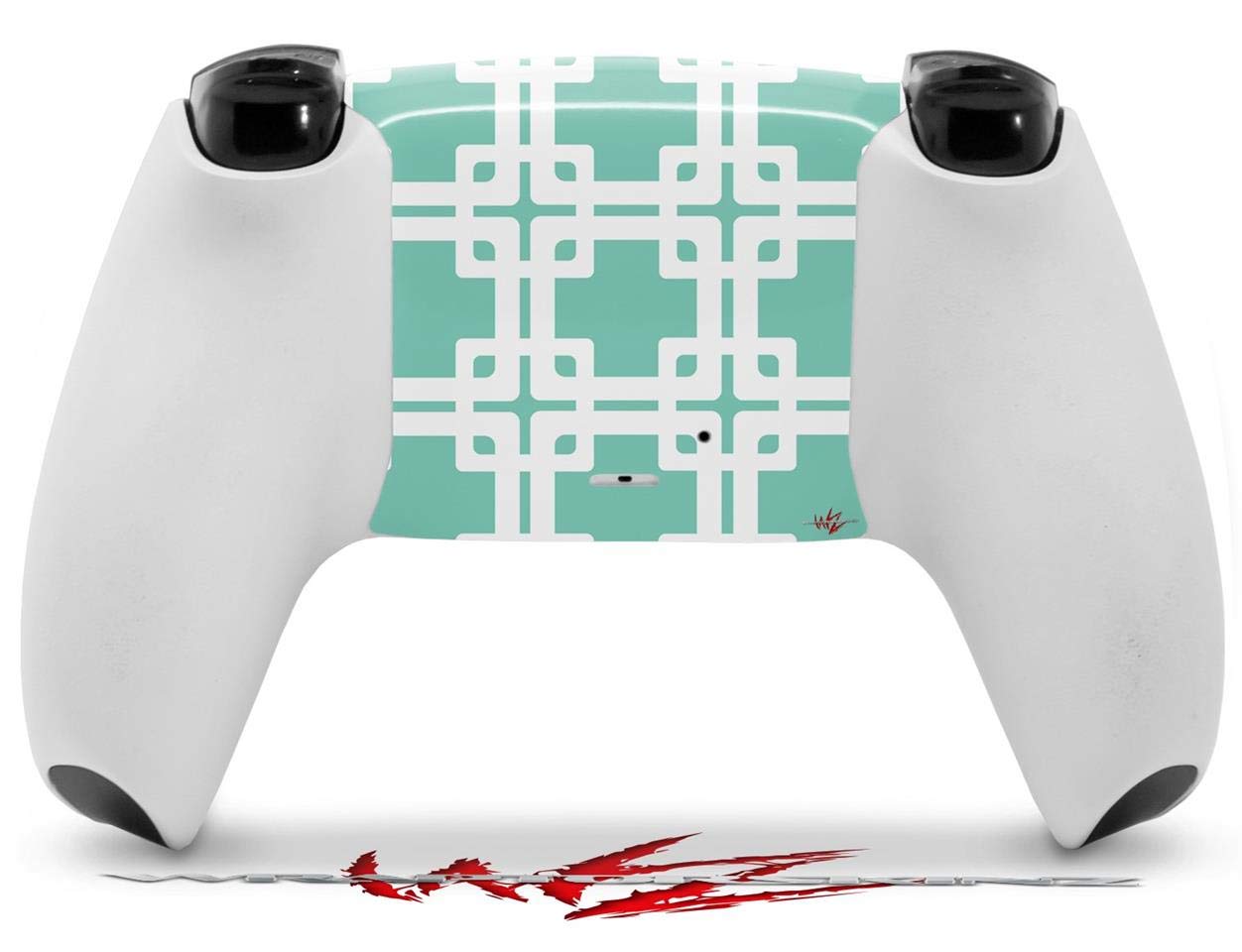 WraptorSkinz Skin Wrap compatible with Sony PS5 DualSense Controller Boxed Seafoam Green (CONTROLLER NOT INCLUDED)