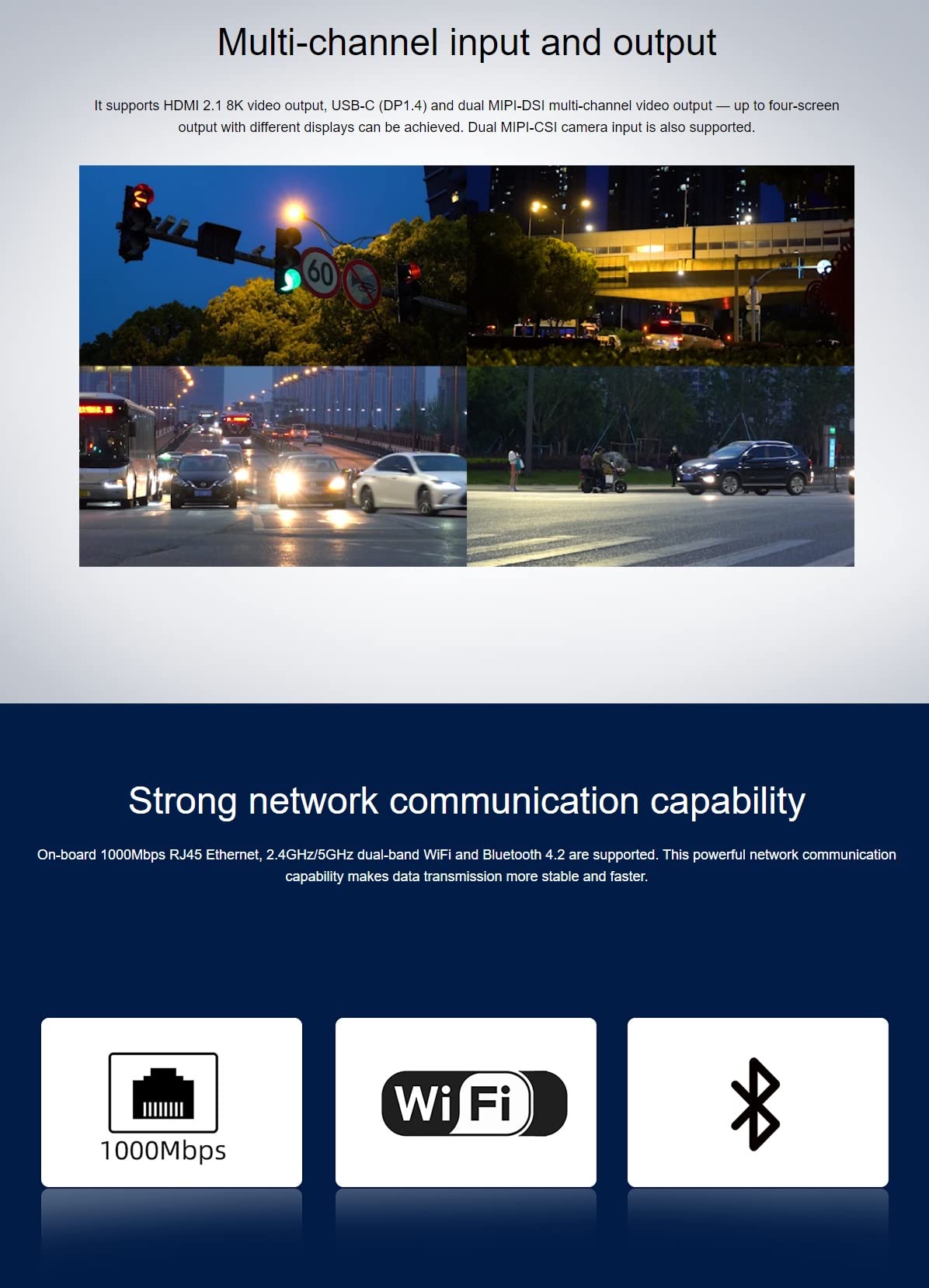 Firefly ROC-RK3588S-PC 8K AI Rockchip RK3588S Single Board Computer 16GB RAM LPDDR4 &128GB eMMC Storage Support UEFI Boot for AIoT Edge Computing