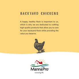 Manna Pro Crushed Oyster Shell | Egg Laying Chickens | 5 LB (4-Pack)