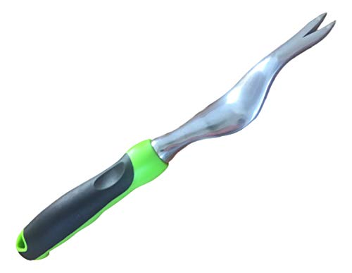 Garden Guru Hand Weeder Tool with Ergonomic Handle - Weed Puller for Planting, Weeding, Flower and Vegetable Care in Lawn Garden Yard | Rust Resistant